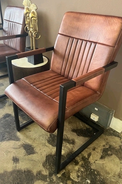 Java Full leather dining chair – VEERENZO